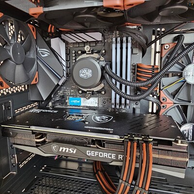 Customized Orange 30cm Sleeved Pc Psu Extension Cable 30cm Gpu - Etsy