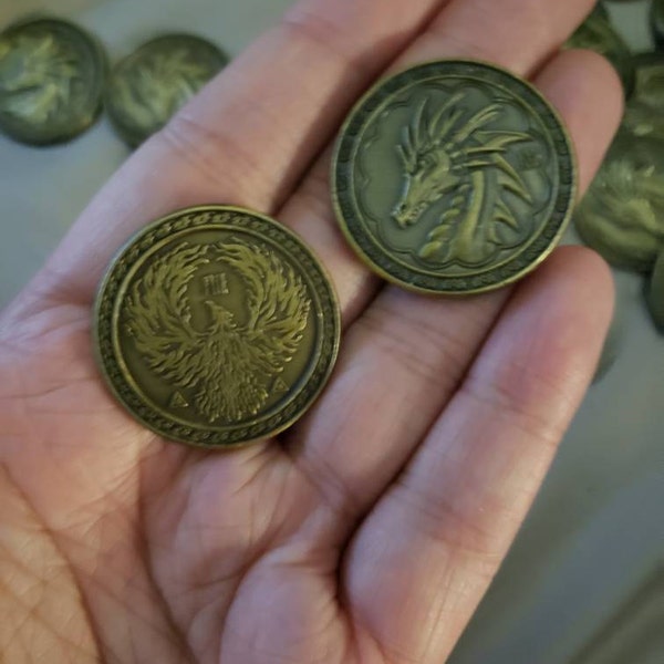 Fantasy Coins - Magic Gold - Etsy