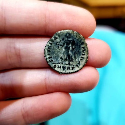 Ancient Roman Empire Bronze Coin Authentic Quality 1500 Years Old 100AD ...