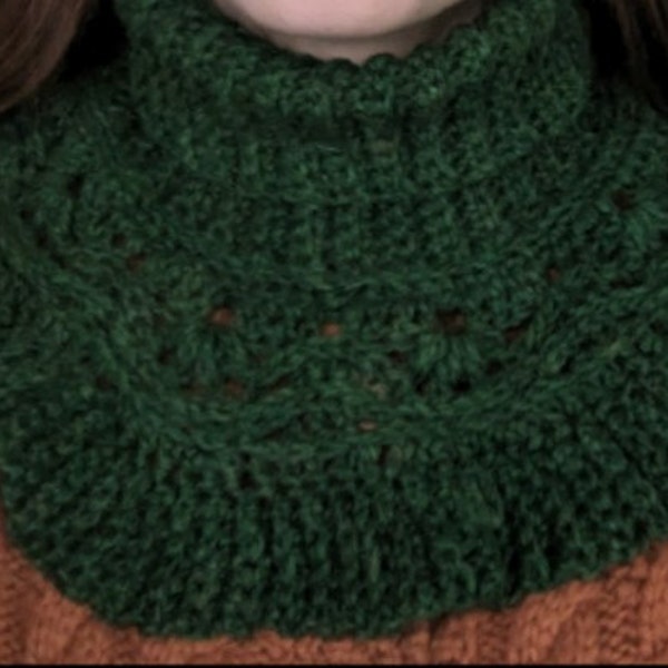 Sandra Crochet Neck Warmer Pattern | Advanced Crochet Pattern for Woman ...