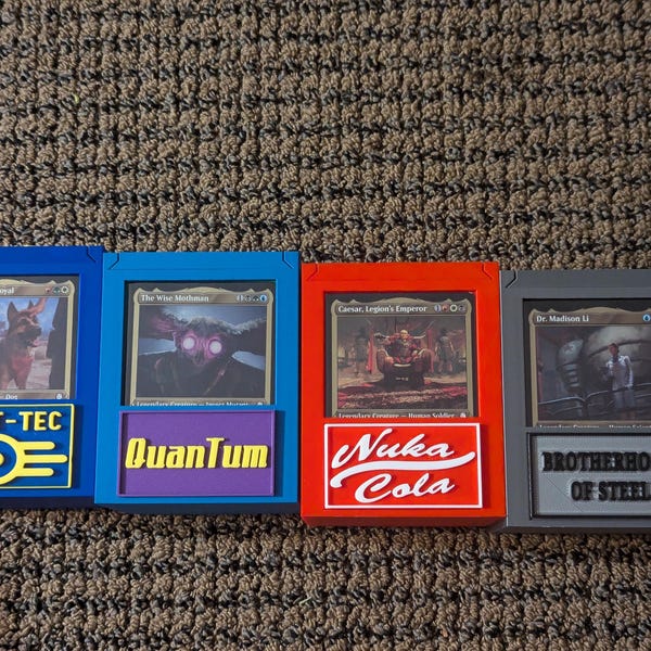 Fallout (MTG) Commander Deck Box - Etsy