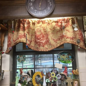 Regal Nicholas-Wedgewood-Window Valance / Lined Valance /Rod | Etsy