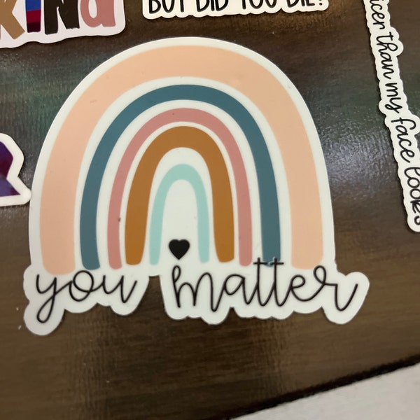You Matter Sticker - Etsy