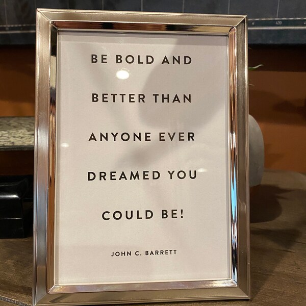 Modern Custom Quote Print, Large Wall Art, Custom Printable Art ...