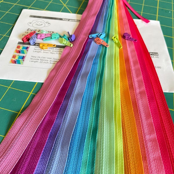 YKK Zippers Long Handbag Pull Purse Zippers Color 515 Princess Pink 5 ...