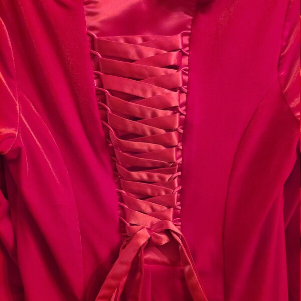 Laceeis Corset Back Kit Bright White Satin Wedding Bridesmaid Gown ...