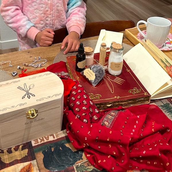 Just Add Magic Cookbook and Spice Box - Etsy