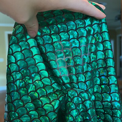 Mermaid Bell Bottoms Leggings Green Mermaid Tail Costume Girls Baby ...