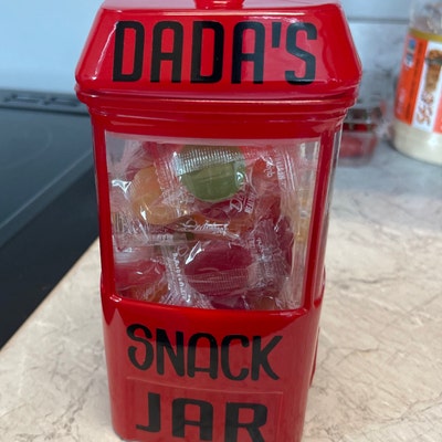 Custom Ceramic Candy Jar With Lid Motivational Gift Custom - Etsy