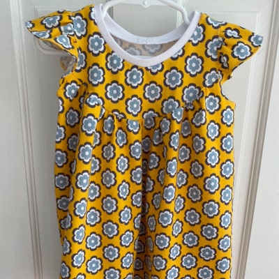 Girls Knit Fabric Dress Pattern Printable PDF Includes Projector File ...