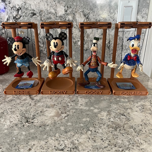 Printnovex Disney Traditions Marionette Stand for Mickey, Minnie ...
