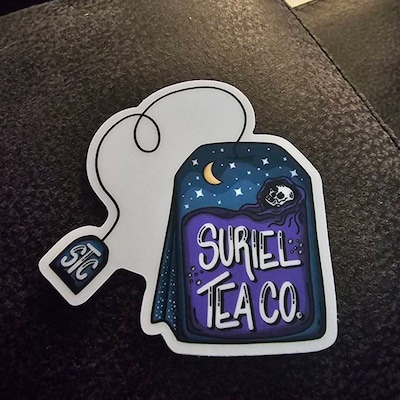 ACOTAR Suriel Tea Co Teabag Officially Licensed Sarah J Maas Waterpoof ...