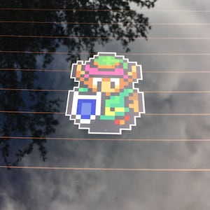 LINK Sprite From the Legend of Zelda A Link to the Past No. 1 16bit ...