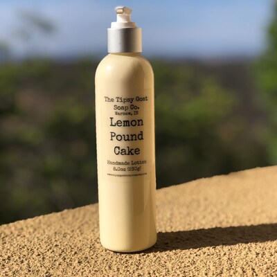 Lemon Pound Cake Handmade Lotion - Etsy