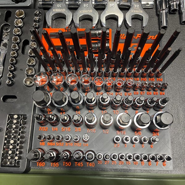 Metric Long Hex Socket Organizer - Etsy