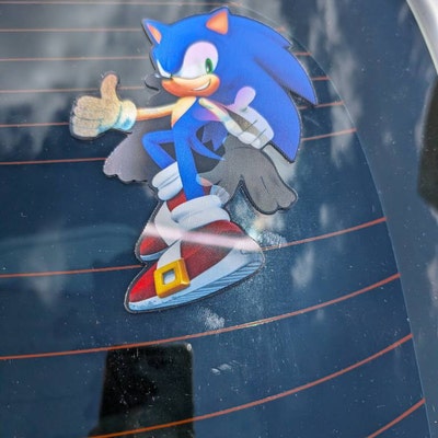 3D Lenticular Anime Sticker Decal Changing Moving Flip Motion Peeker ...