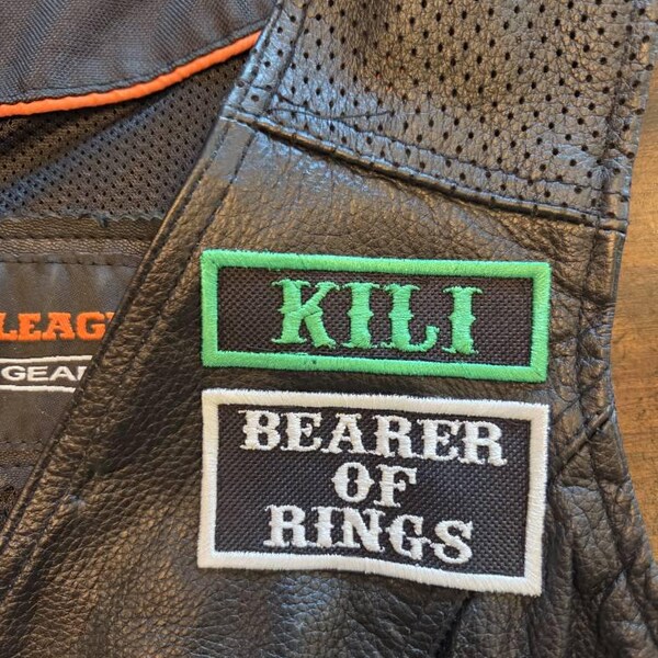 Custom Embroidered Patch - Bottom Rocker Motorcycle Biker MC Sew on ...