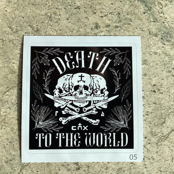 Blue Divine Liturgy Prayer Sticker, Orthodox Sticker, Orthodox ...