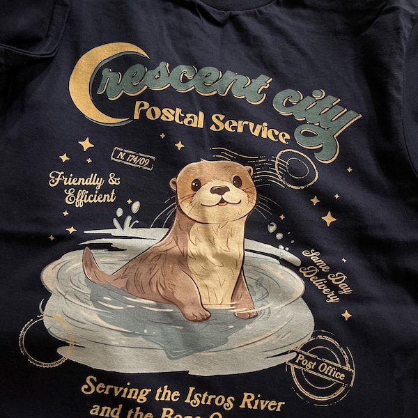 Crescent City Postal Service Shirt, Otter Service Sweatshirt, Sjm ...