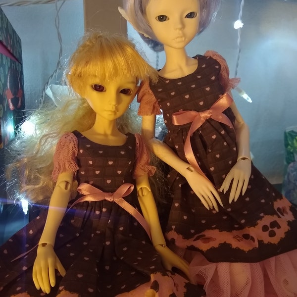 BJD Sewing Pattern: Tudor Dress for Sartoriaj, Raccoondoll, Iplehouse ...