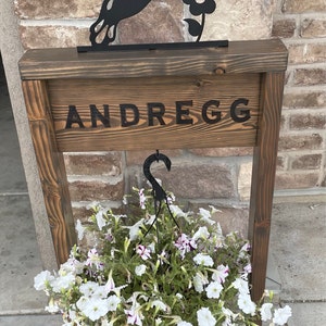 Fox Metal Mailbox Topper / Sign Mounting Hardware Included - Etsy