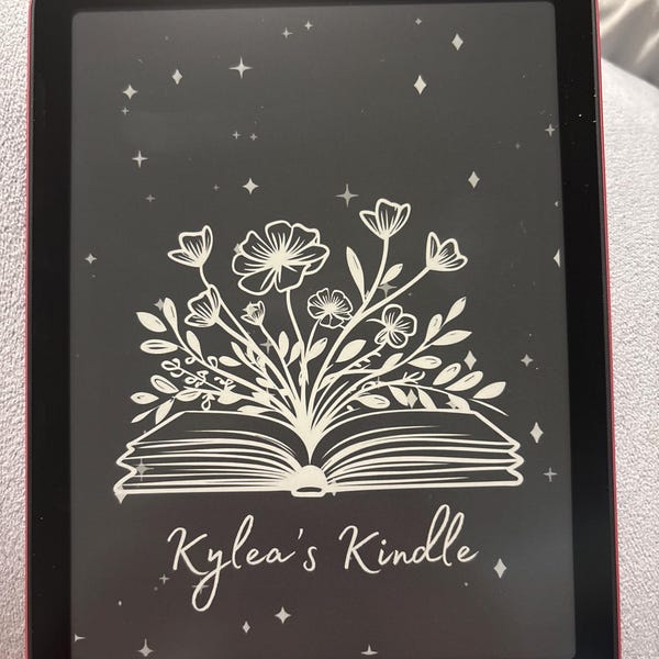 Kindle Insert for Clear Case SAGE THEME | PRINTABLE Kindle Insert for ...