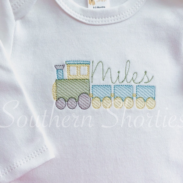 Sketch Train Embroidery Design, Train Embroidery Design, Toy Train ...