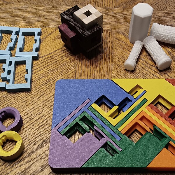 Ziggustretch Puzzle. Take It Apart and Assemble Back Together. - Etsy