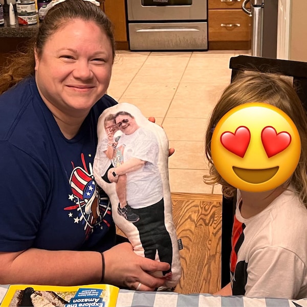 Personalized Human Pillow, Custom Human Pillow, Custom Keepsake, Long ...