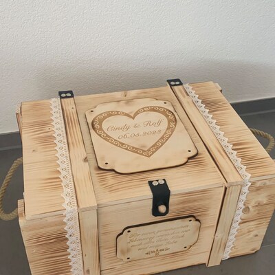 Large Storage Box / Wooden Memory Box / Storage Box / Memory Box ...