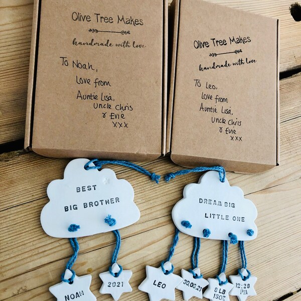 Brothers Make the Best Friends Clay Keepsake, Best Big Brother ...