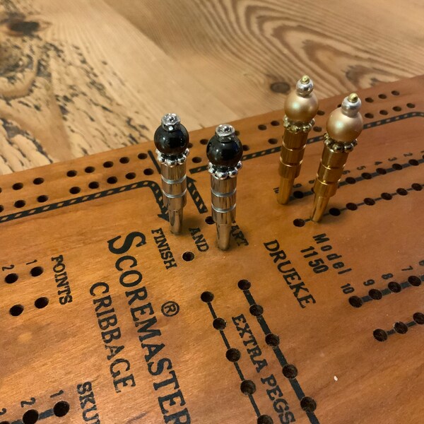 Cribbage Pegs,crib Pegs,cribbage,cribbage Board,card Games,crib Board ...