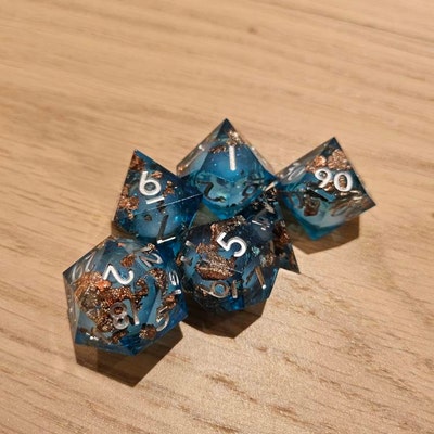 New Arrivals Liquid Core Dice Set , Dnd Dice Set Liquid Core for Dnd ...
