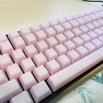 POM Keycap Lavender Keycap Light Purple Keycap Set Keyboard Keycap Pom ...
