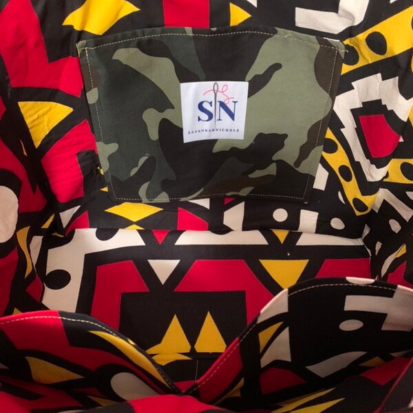 WP1307 - Angolan Samakaka 100% Cotton African Ankara Fabric | Vibrant ...