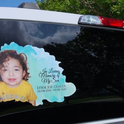 In Loving Memory Personalized Decal Loss of Loved One Car Sticker ...