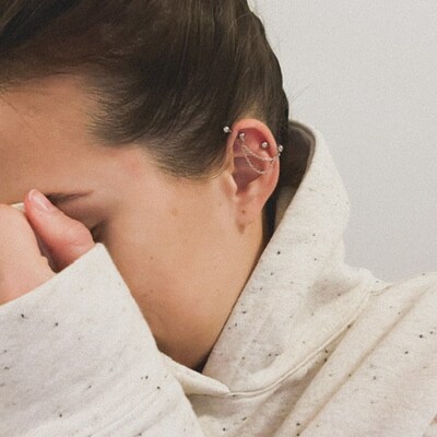 Industrial Piercing Industrial Bars Piercing Jewelry - Etsy