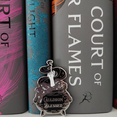 Cauldron Blessed Nesta ACOTAR Enamel Pin - Etsy