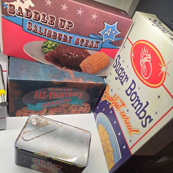 Un-official Handmade Fallout 4 - Cardboard Box Props - Etsy
