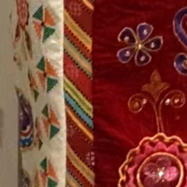 Authentic Jordanian Made Bedouin Sadu Fabric for Cushions, Tablecloths ...