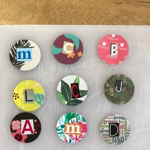 Custom Glass Magnet Super Strong Magnet Letter Magnet | Etsy