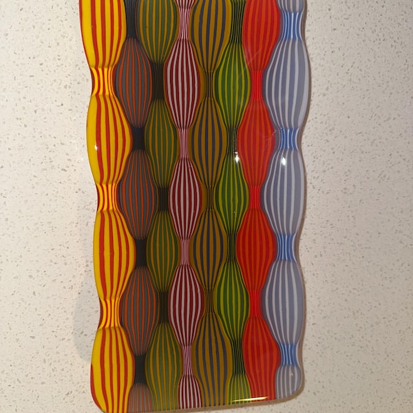 Watercolor Glass With Pastel Colors - Etsy