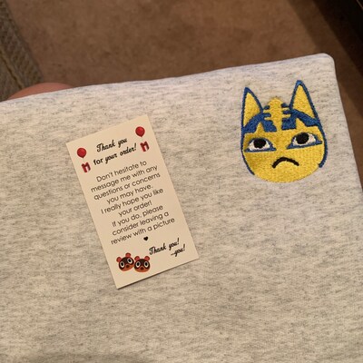 Animal Crossing Froggy Chair Beanie, Hat, Fan Art, Embroidered, New ...