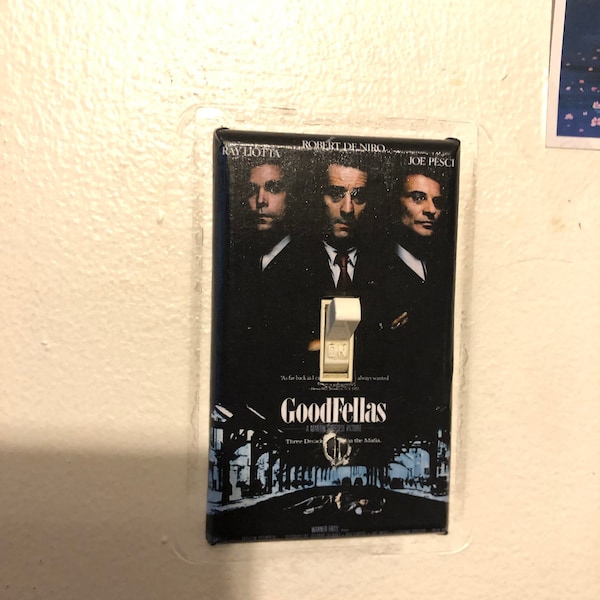 Goodfellas Movie Poster Light Switch Cover Plate - Joe Pesci Robert ...