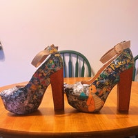 Custom INCREDIBLE HULK Inspired Comic Book Heels / Shoes - Etsy