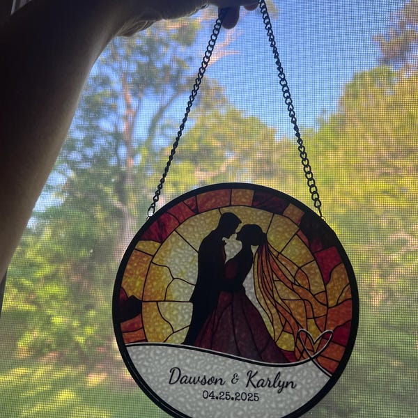 Mothman Stained Glass Suncatcher Mothman Lightcatcher Cryptid Window ...