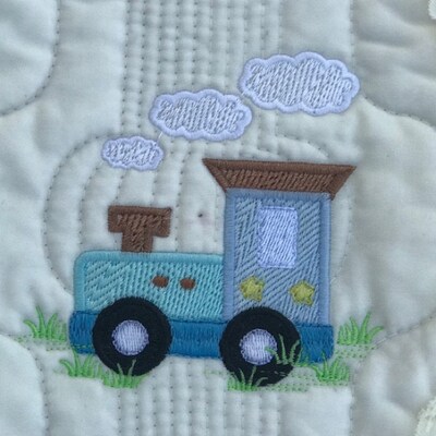 Train Embroidery Designs Vehicle Embroidery Design Machine Embroidery ...