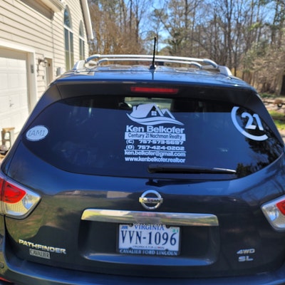 Custom Vinyl Trailer Decals Lettering, Enclosed Trailer Signs Graphics ...