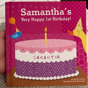 Baby's 1st Birthday Gift 1st Birthday Gift for GIRLS Personalized ...