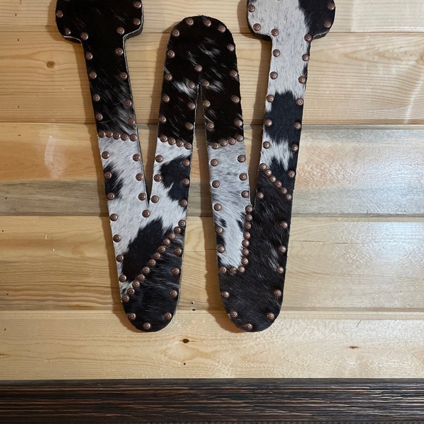 Custom Cowhide Mirror Rustic Western Unique Farmhouse Cow Hide Wall ...